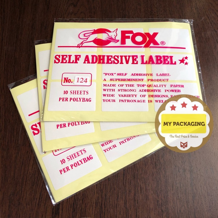 Jual Label Nama PUTIH 124 ( 40 X 57 mm ) - bisa cod | Shopee Indonesia