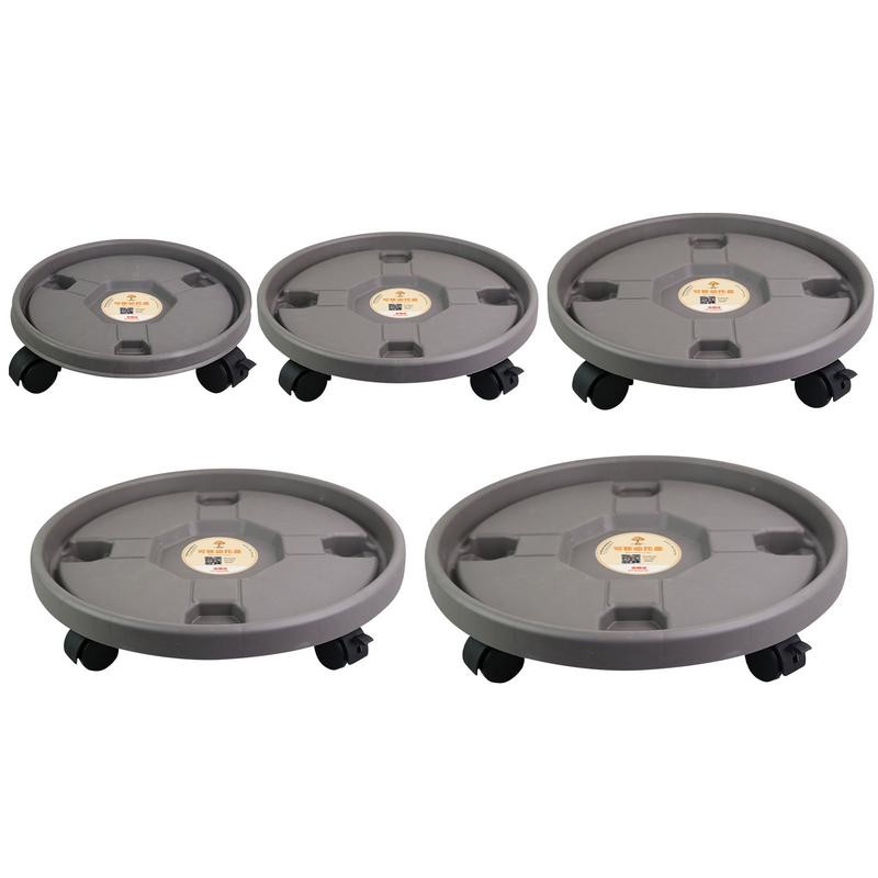 Jual Universal Mobile Flower Pot Stand Movable Plant Rack Tray With ...