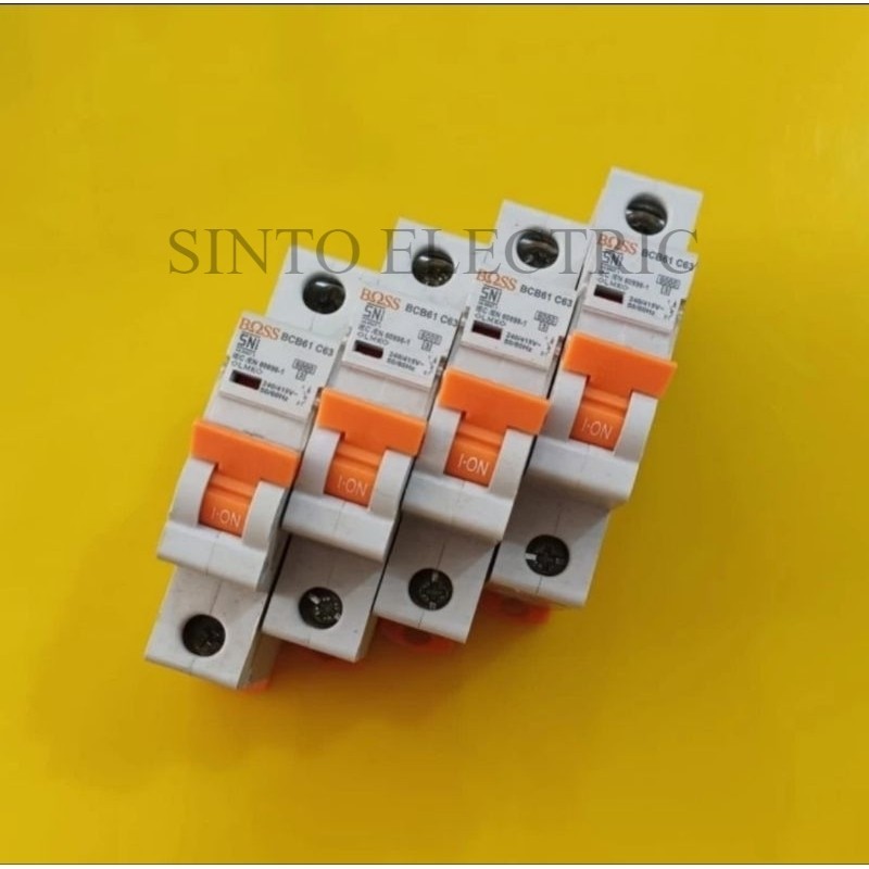 Jual BOSS MCB Box 63 A 1 Phase (Miniature Circuit Breaker) 63 Ampere 1 ...