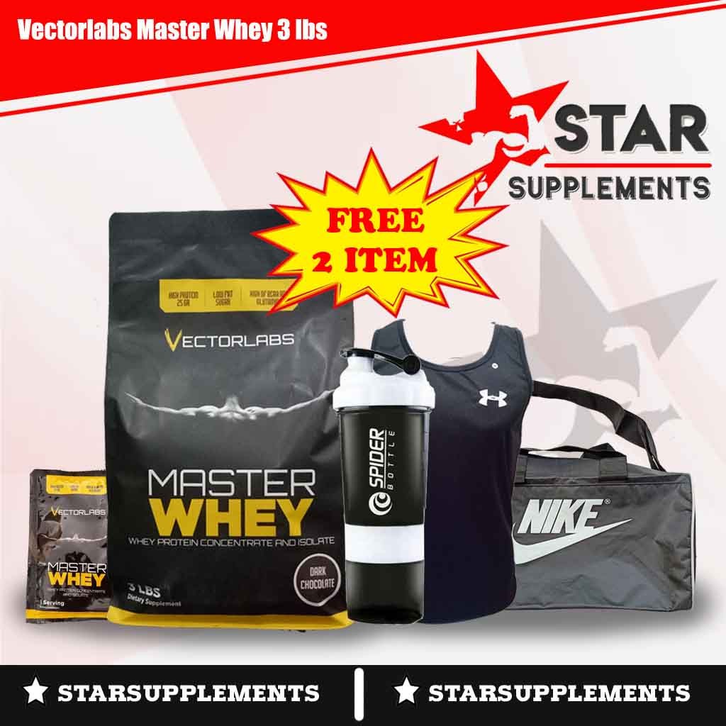 Jual Vector Labs Master Whey 3 Lbs (1400 gr) / Vectorlabs Whey Protein ...