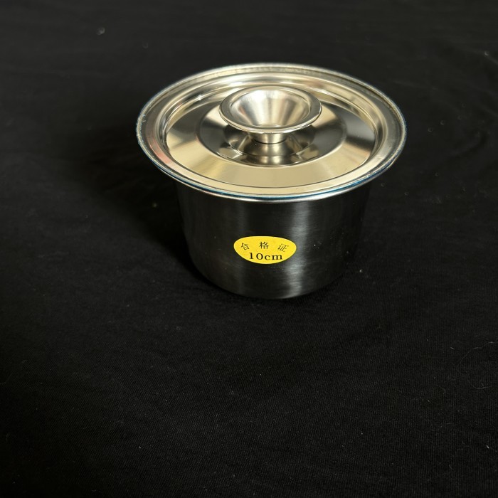 Jual Foodpan bulat stainless tempat saos suki food pan bulat hotpot ...