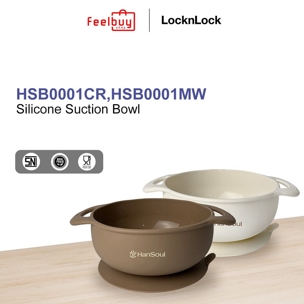 Jual HanSoul Premium Silicone Suction Baby Bowl 350 ML - HSB001 ...
