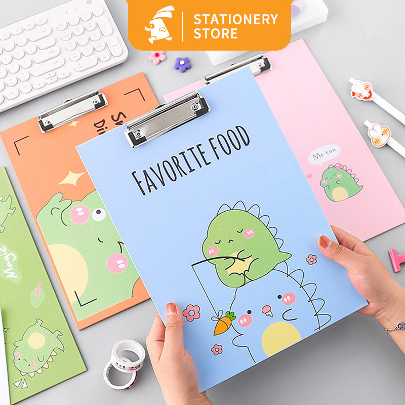 Jual Papan Jalan A4 Motif Kartun Random/papan ujianbukatutup/Clipboard ...