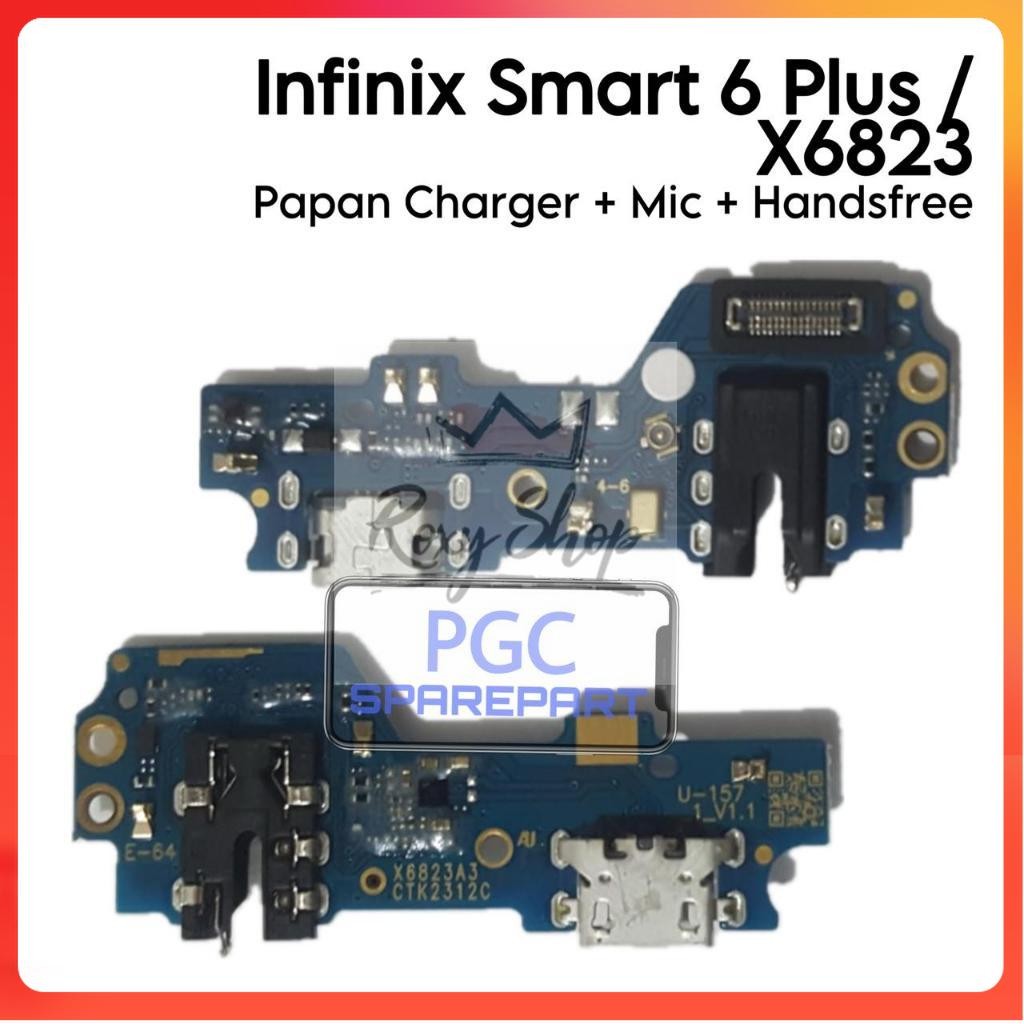 Jual Papan Konektor PCB Charger Mic - Handsfre Infinix Smart 6 Plus / X6823C / X6823 -Flexible ...