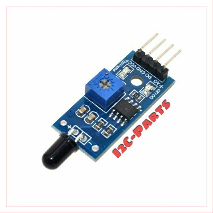 Jual SMEStore IR Infrared Flame Detection Fire Detector Sensor Api 4 ...