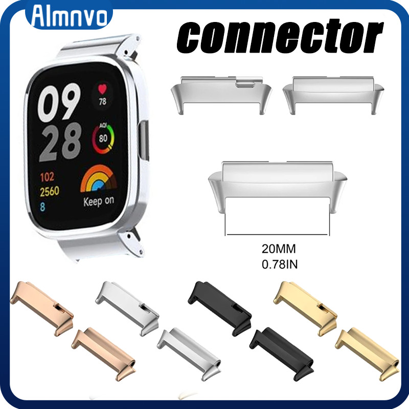 Jual Metal Adapter Connector for Redmi Watch 3 Active Strap Band ...