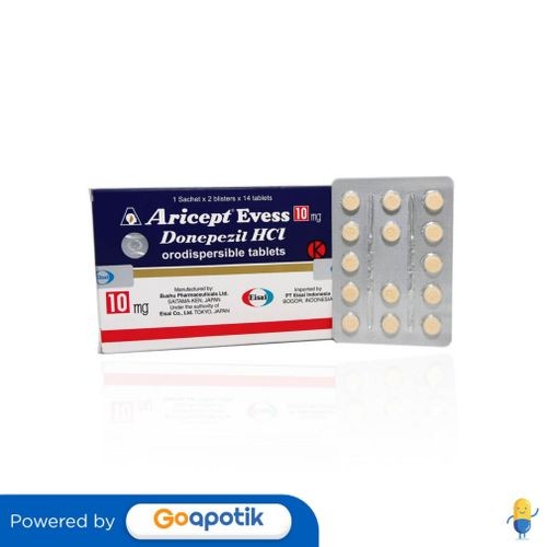 Jual Aricept Evess 10 Mg Box 28 Tablet | Shopee Indonesia