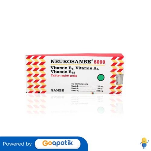 Jual Neurosanbe 5000 Box 100 Tablet | Shopee Indonesia