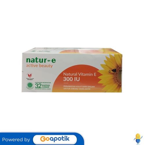 Jual Natur-E Active Beauty 300 Iu Box 32 Kapsul | Shopee Indonesia