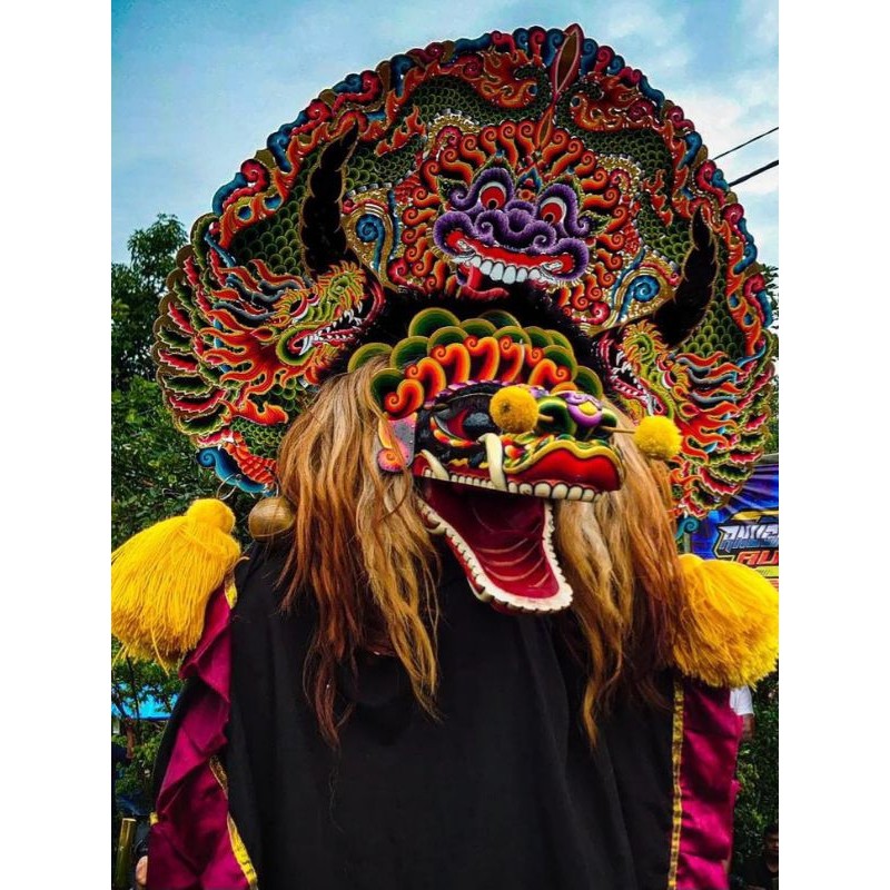 Jual SALE MAINAN TRADISIONAL BARONGAN TELON|BARONGAN DEVIL|BARONGAN ...