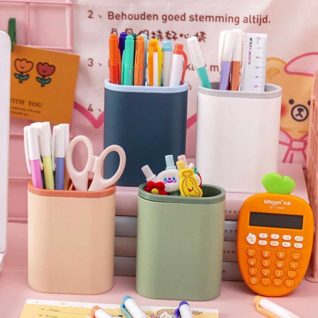 Jual AVEN Tempat Pensil Dan Pulpen Alat Tulis Sekolah Kantor Polos ...