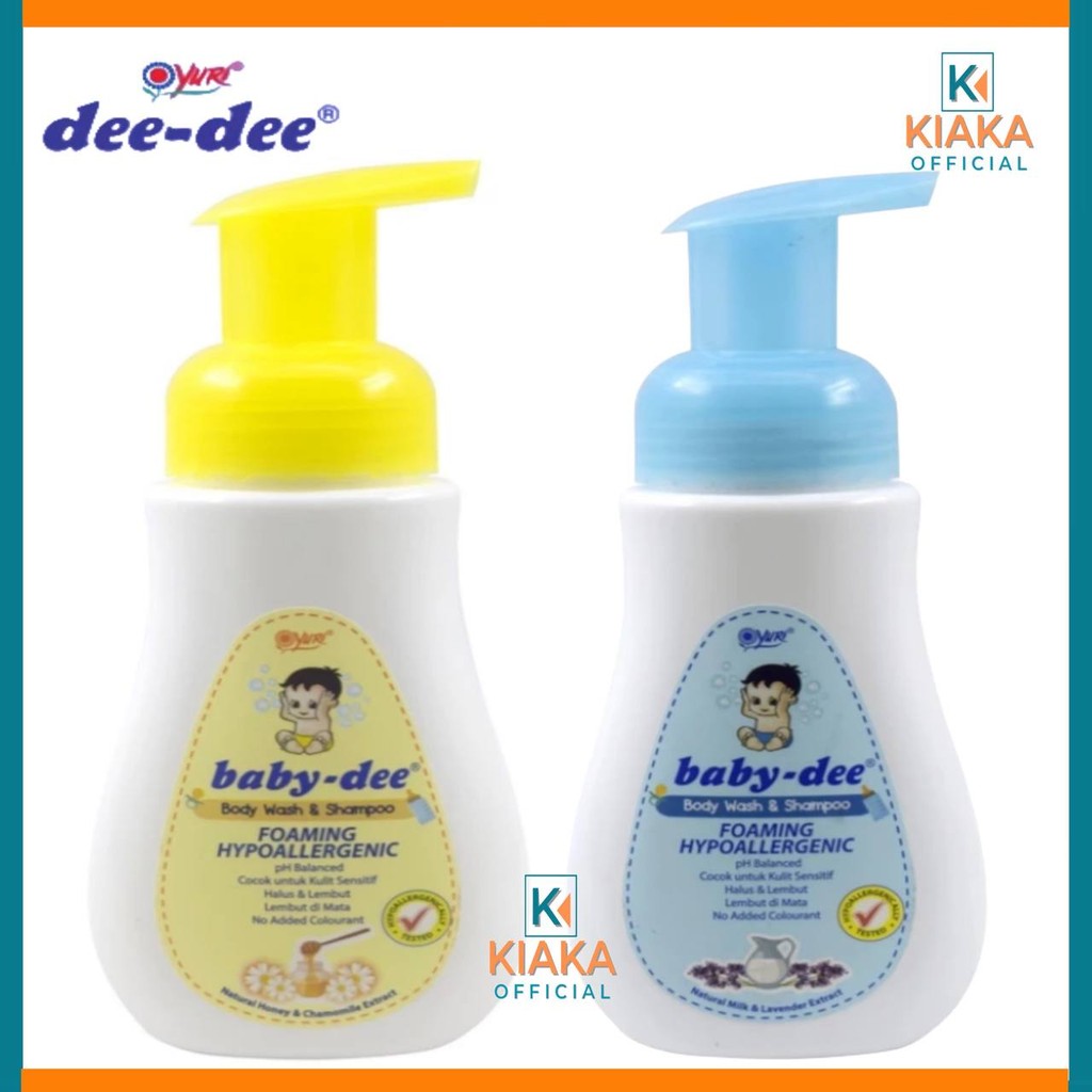 Jual Baby Dee Body Wash & Shampoo Hypoallergenic Milk & Honey 200 Ml ...