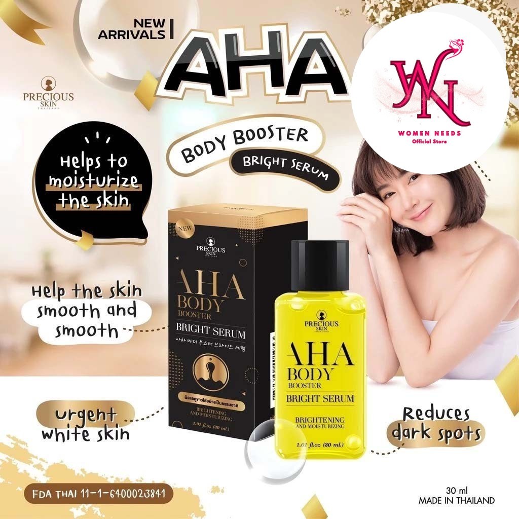 Jual AHA Body Booster Serum Thailand AHA Body Booster Bright Serum 30ml / Brightening ...