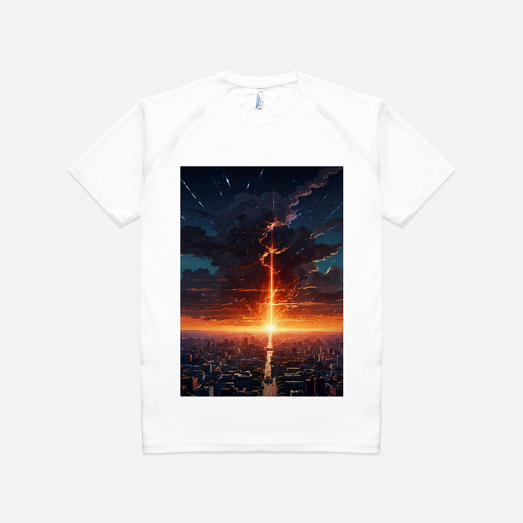 Jual Classic Dri-fit 3D X-ray Laser Beam Falling From The Sky | Shopee ...