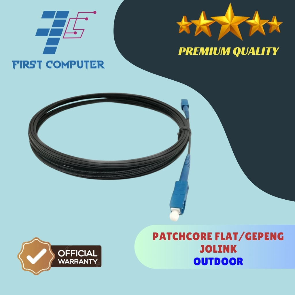 Jual Patchcore - Patchcord Black Flat / Gepeng Outdoor Jolink | Shopee ...
