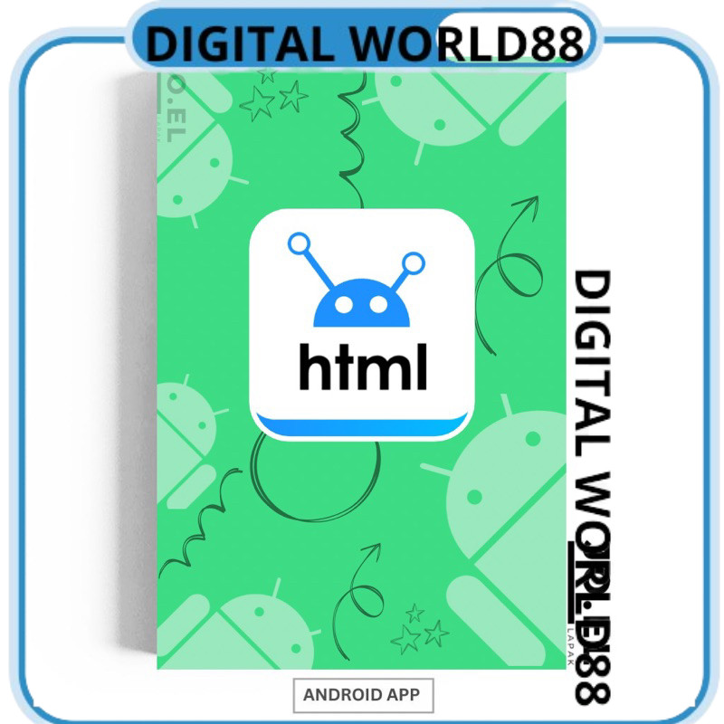 Jual Aplikasi Android HTML Editor - HTML, CSS & JS Full Version DW | Shopee Indonesia