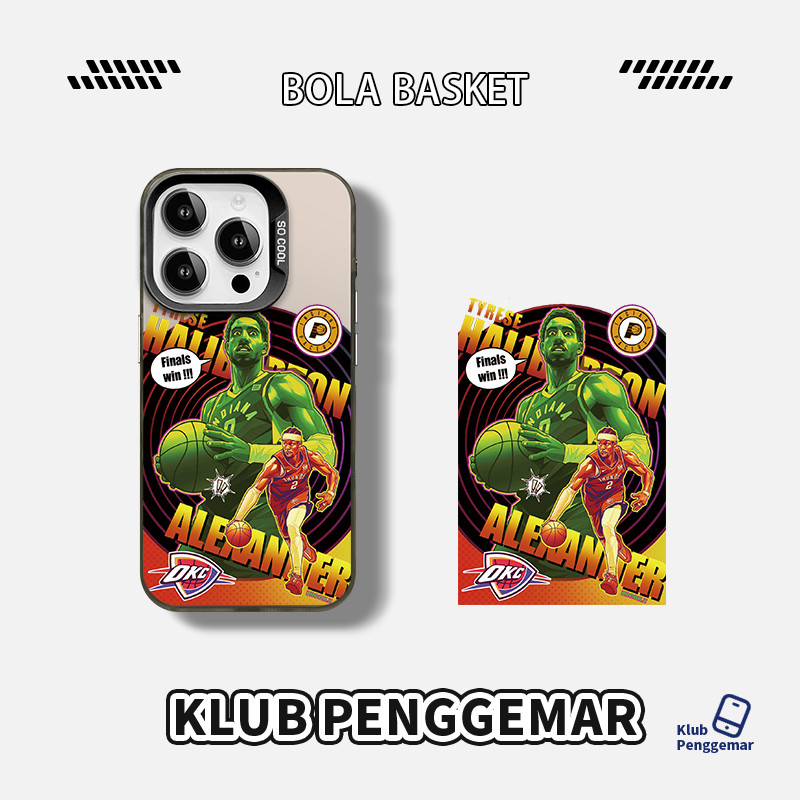 Jual Final NBA: Halliburton Vs. Alexander Case for IPhone 7/8 Plus XS ...