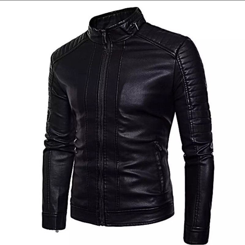 Jual Jaket Semi Kulit Pria Terbaru Jaket Air Dan Angin - Jaket Kulit ...