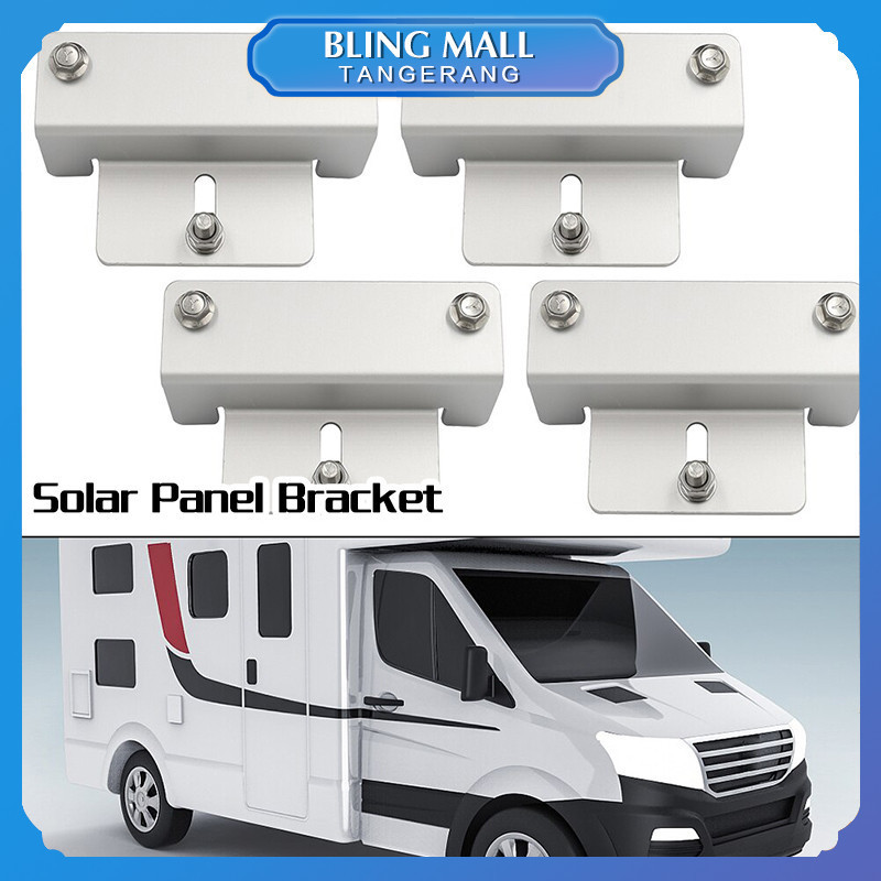 Jual 4pcs/set Z-Bracket Panel Surya / Z Mounting Roof Bracket for Solar ...