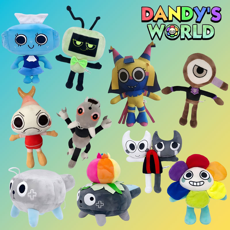Jual 28styles Dandy S World Plush Cute Dandy World Scrap Stuffed Horror