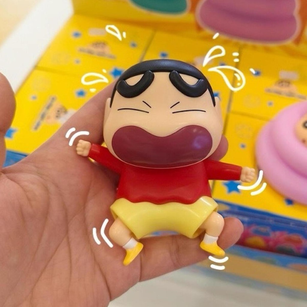 Jual Mainan Crayon Shinchan Anak Miniatur Action Figur Sinchan Joget ...