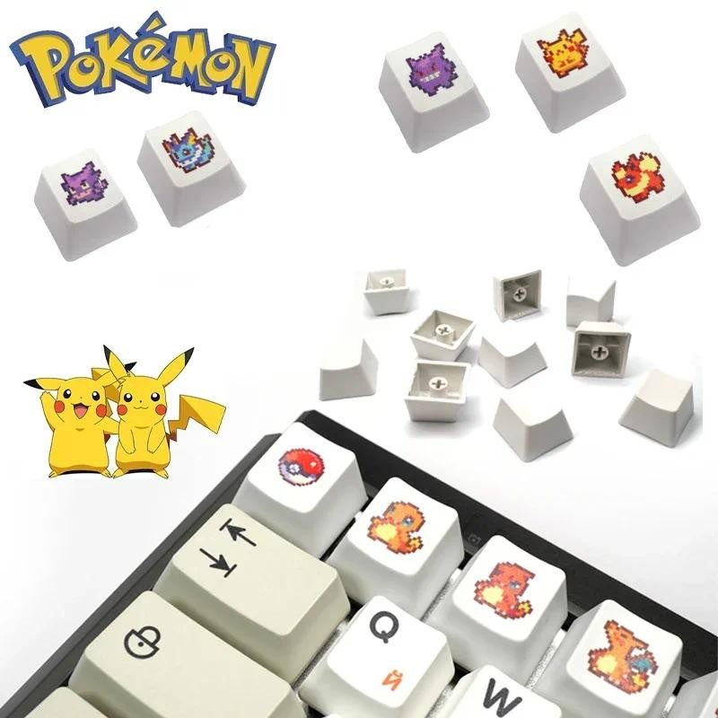 Jual Pokemon Pikachu Gengar PBT Keycap R4 Anime Cartoon Originality ...