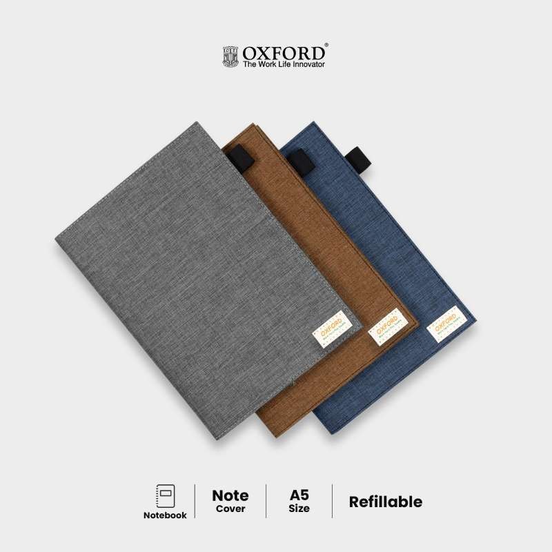 Jual Oxford Korea Notebook A5 Refillable E88A5 Isi 80 Lembar Cover Buku ...