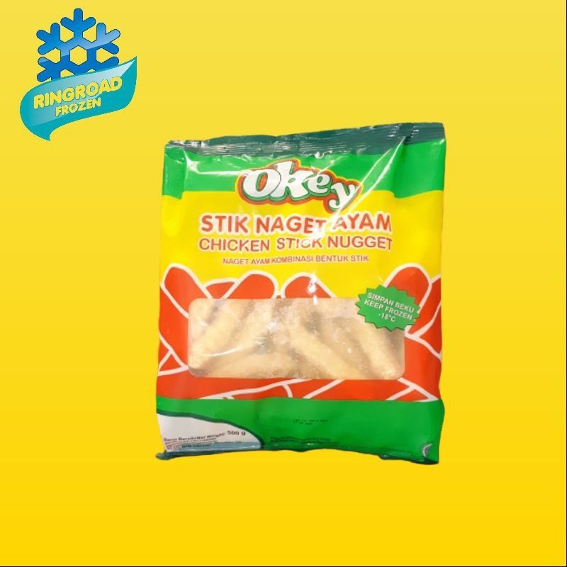 Jual OKEY Chicken Stick Nugget 500 gr | Shopee Indonesia