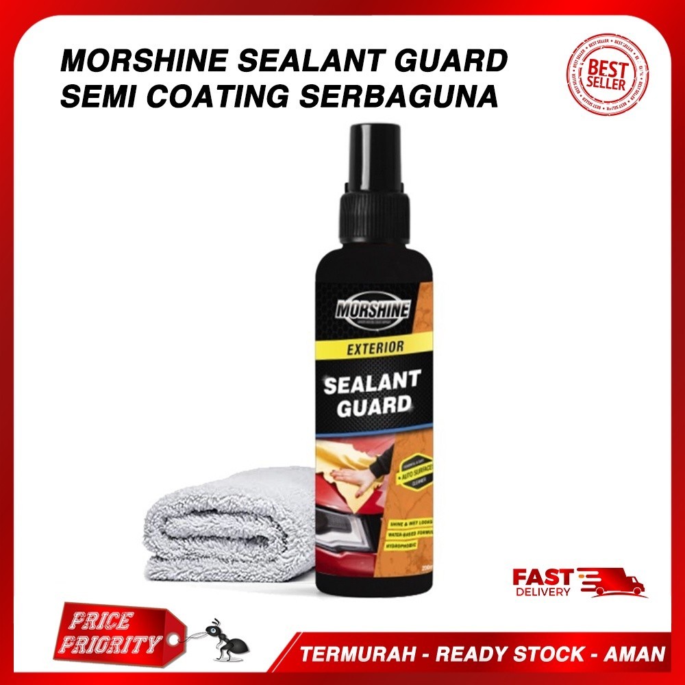 Jual MORSHINE SEALANT GUARD / Spray coating Motor Mobil / Wax Mobil ...