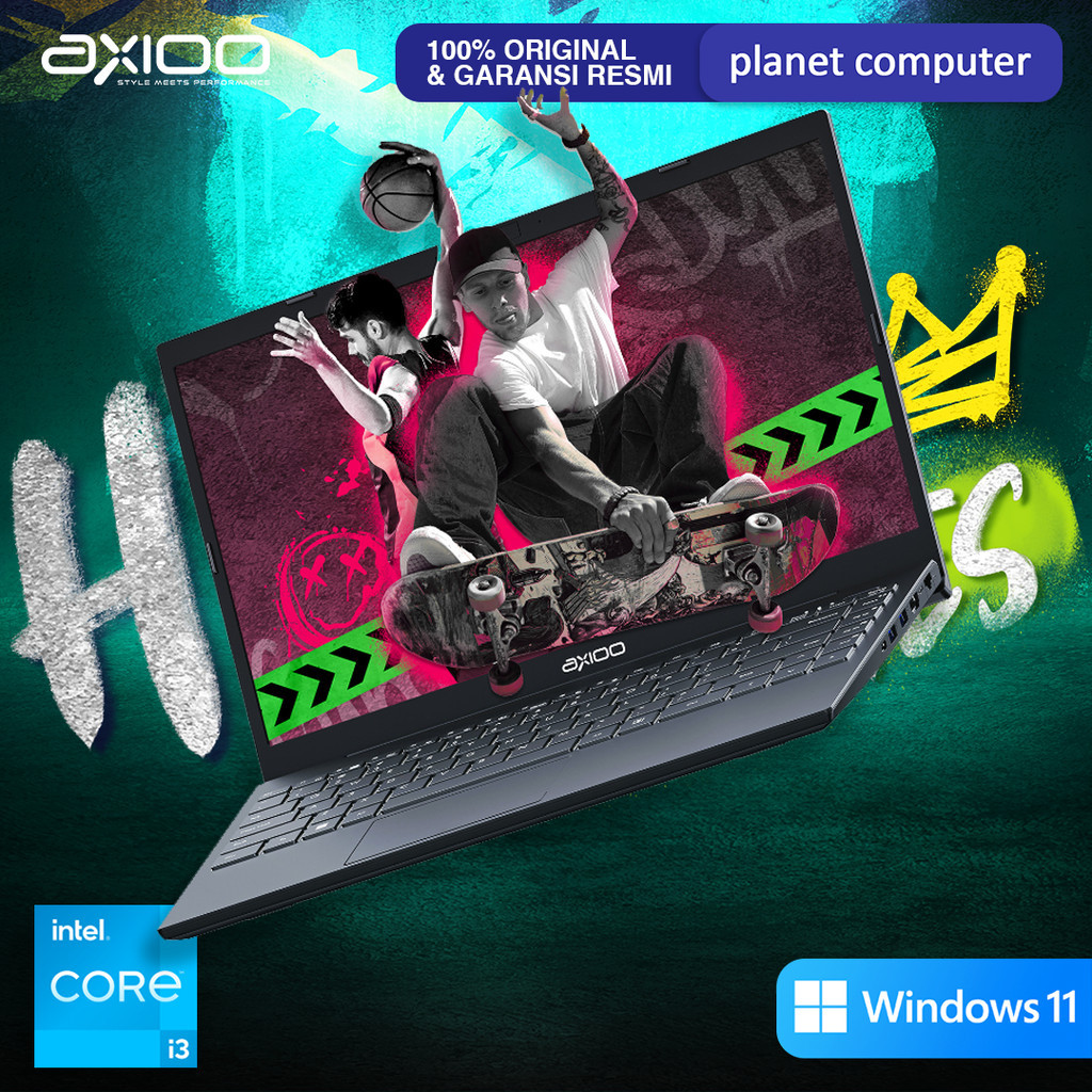Jual Axioo MyBook HYPE 3 i3-1005G1 RAM 8GB 256GB SSD 14" FHD IPS Win11 ...