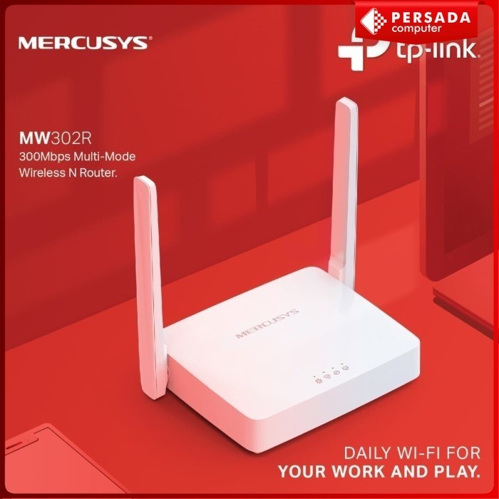 Jual Mercusys MW302R Multi-Mode Wireless N Router 300Mbps | Shopee ...