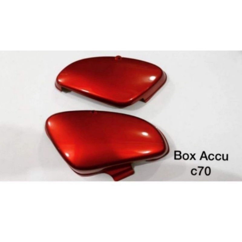 Jual box aki tepong aki c70 warna merah tool box accu | Shopee Indonesia