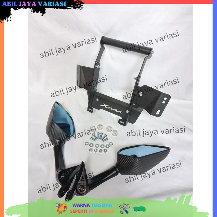 Jual PAKET BREKET SERVO SERPO SPION DAN HOLDER R25 MOTOR XMAX250/300 ...