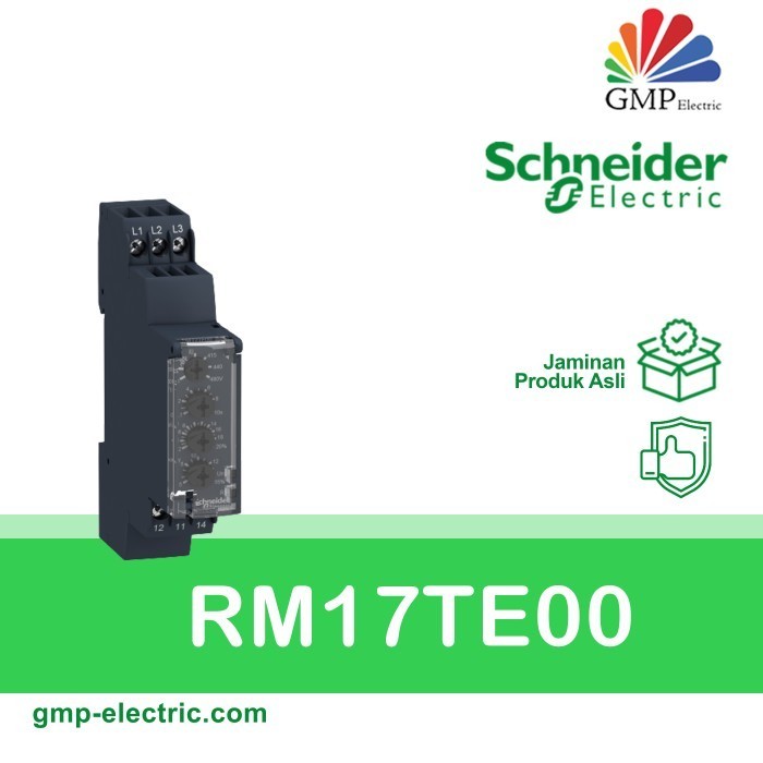 Jual T99 RM17TE00 Phase Control Relay Schneider (Ass/Seq/Loss/Over ...
