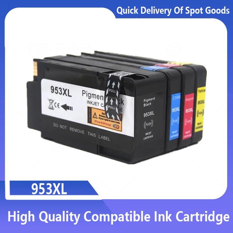 Jual 953XL Ink Cartridge Compatible 953 for HP 953 XL Black CMYK for HP ...