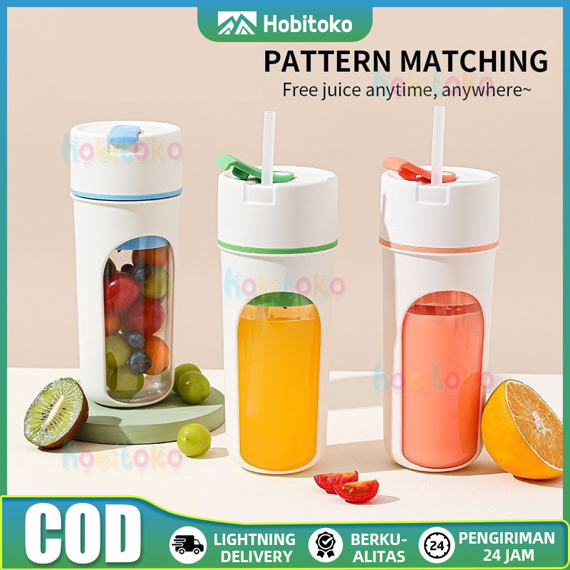 Jual Blender Jus 500Ml/Blender Jus Portabel 10 Pisau/Blender Buah ...