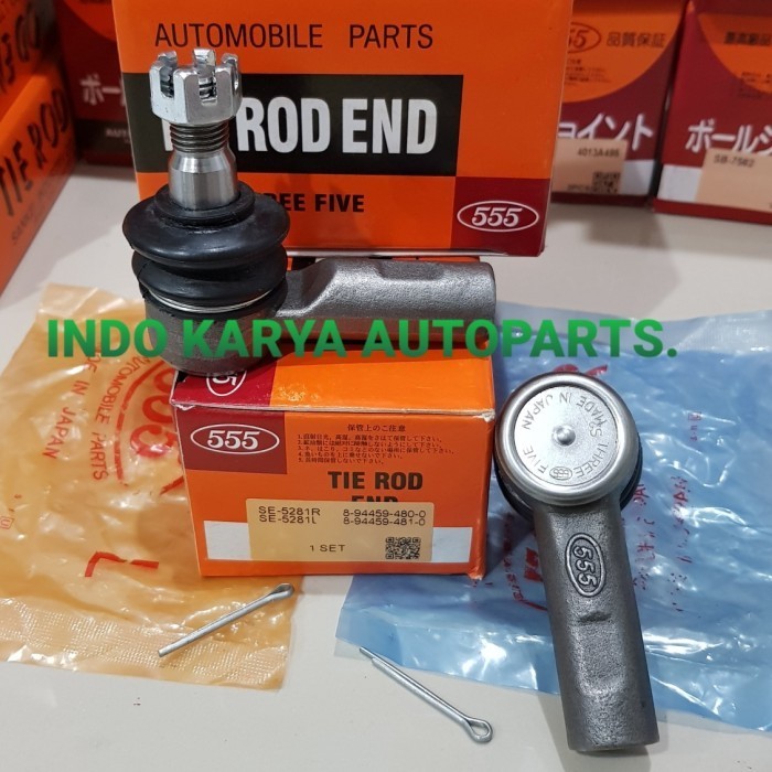 Jual tie rod end ISUZU panther touring ls smart ls 555 made in japan. harga 1set kiri dan kanan ...