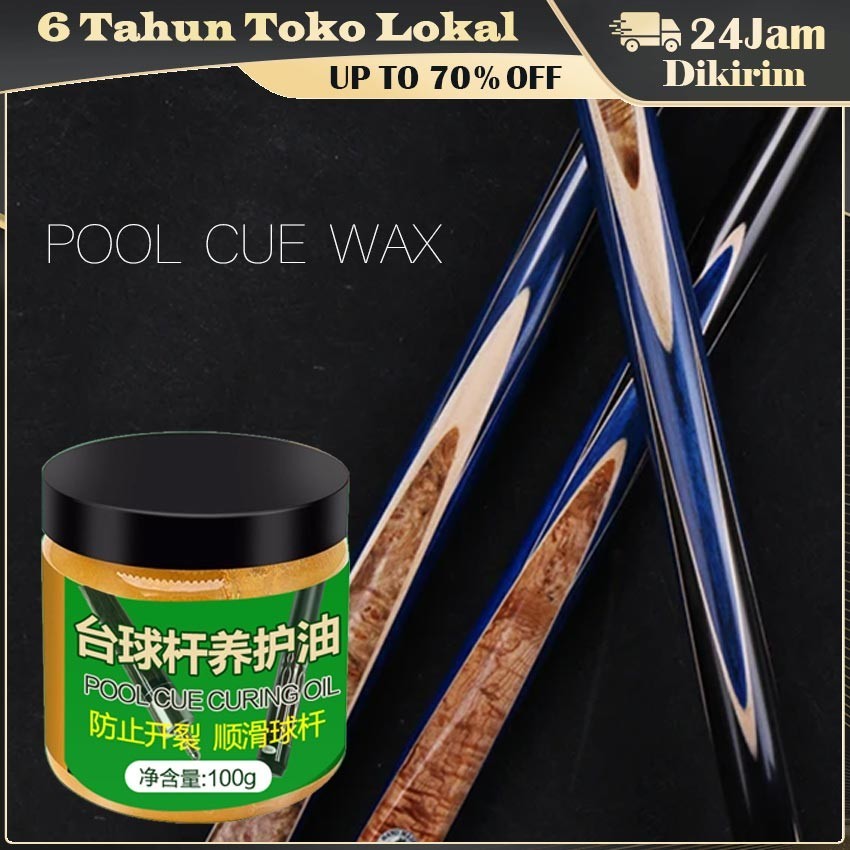 Jual CueWax 7 - Billiard Cue Wax - Pembersih SANITIZER Pelicin ...