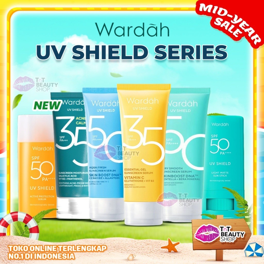 Jual WARDAH SunScreen SERIES - UV Shield Aqua Fresh Essence | Active ...