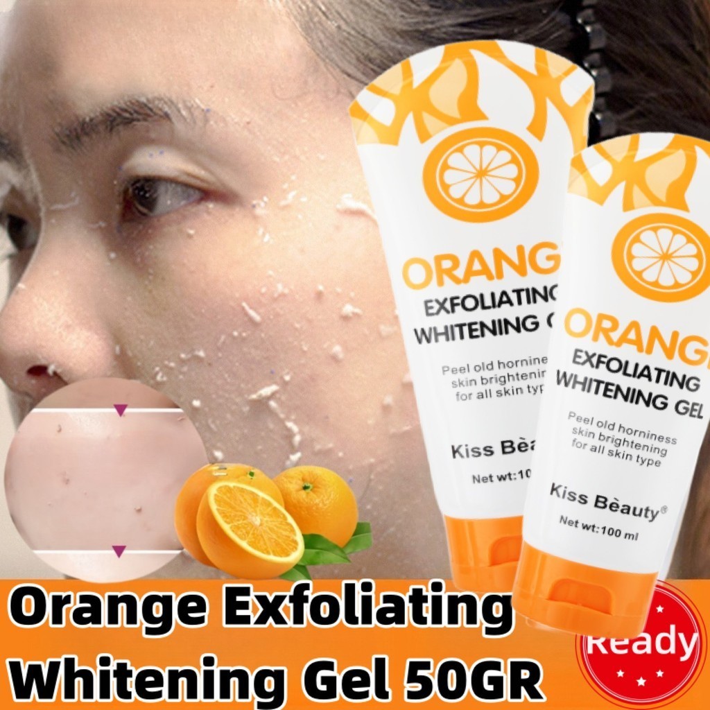 Jual Kiss Beauty Exfoliating Gel Face Eksfoliasi Wajah Blackhead ...
