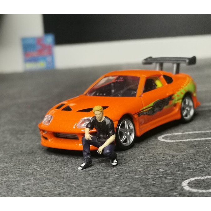 Jual LK99 Figure 1 64 Fast And Furious Brian Paul Walker Diorama Hot ...
