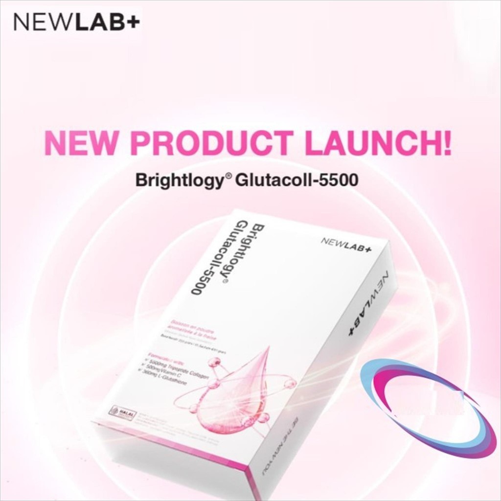 Jual LIVI - NewLab+ Brightlogy Glutacoll-5500 Drink(BESAR) | Shopee ...
