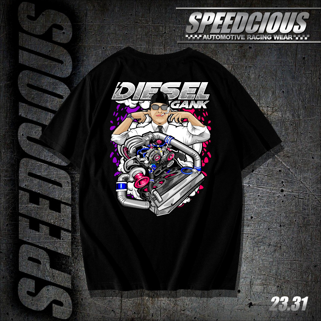 Jual Kaos Racing DIESEL GANK Ir.Soekarno Baju Mobil Modifikasi ...