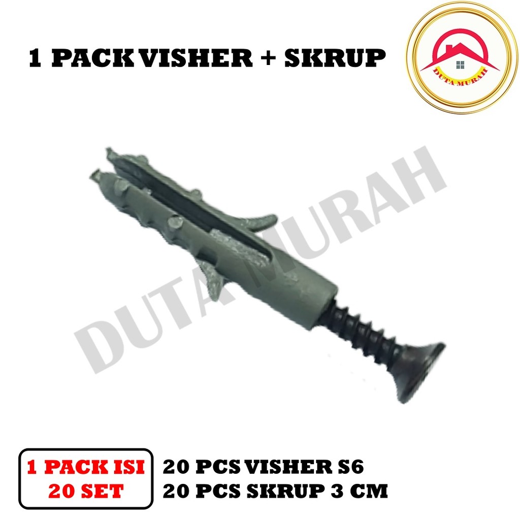 Jual Sekrup Set Skrup dan Spiser Set Gypsum Drywall Screw Spiser Set ...