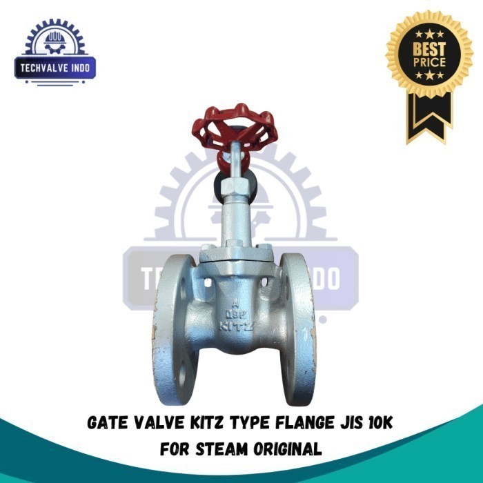 Jual GATE VALVE KITZ 1 1/2" INCH CAST IRON JIS 10K FOR STEAM ORIGINAL | Shopee Indonesia