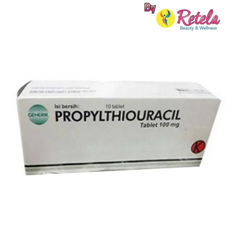 Jual PROPYLTHIOURACIL 100MG 10 STRIP 100 TABLET BOX | Shopee Indonesia