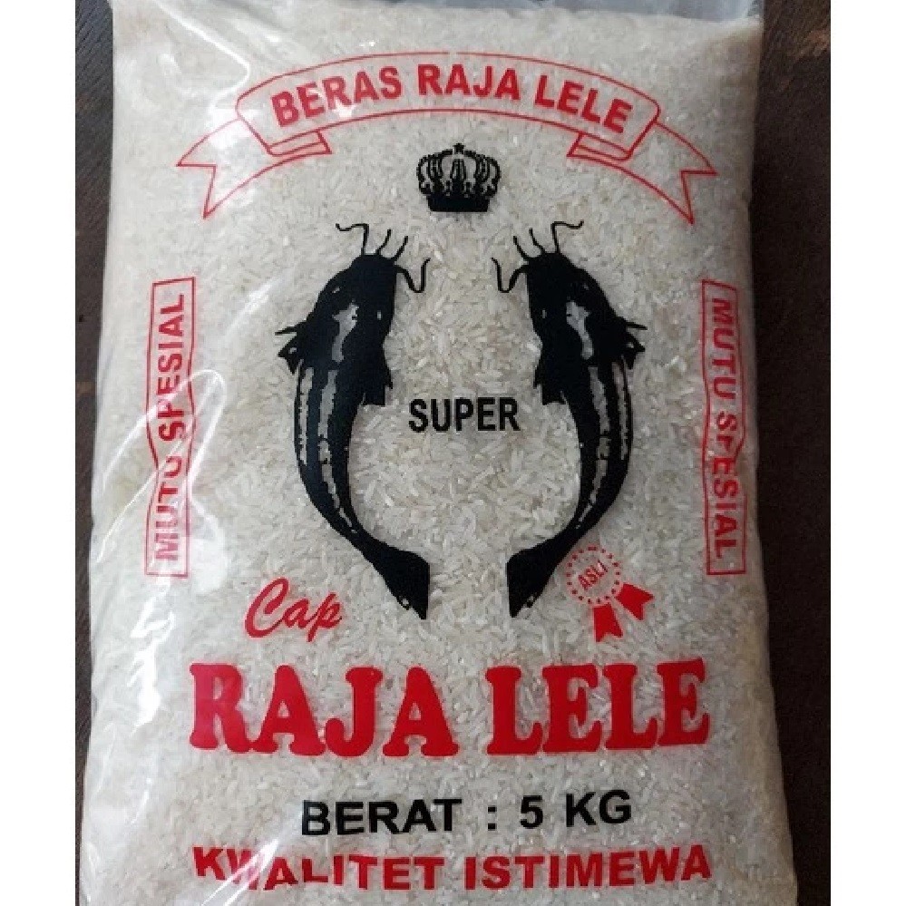 Jual Beras Super Raja Lele 1 Karung Isi 25Kg / 10Kg Putih Bersih Rasa ...