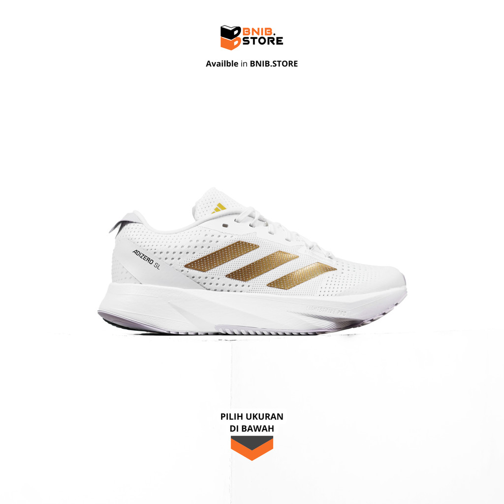Jual Sepatu Lari Wanita adidas Adizero SL White [ID6934] Original ...