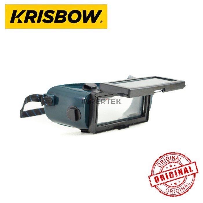 Jual Kacamata Las Goggle Kotak KRISBOW SREP401 Safety Flip Up Eye ...