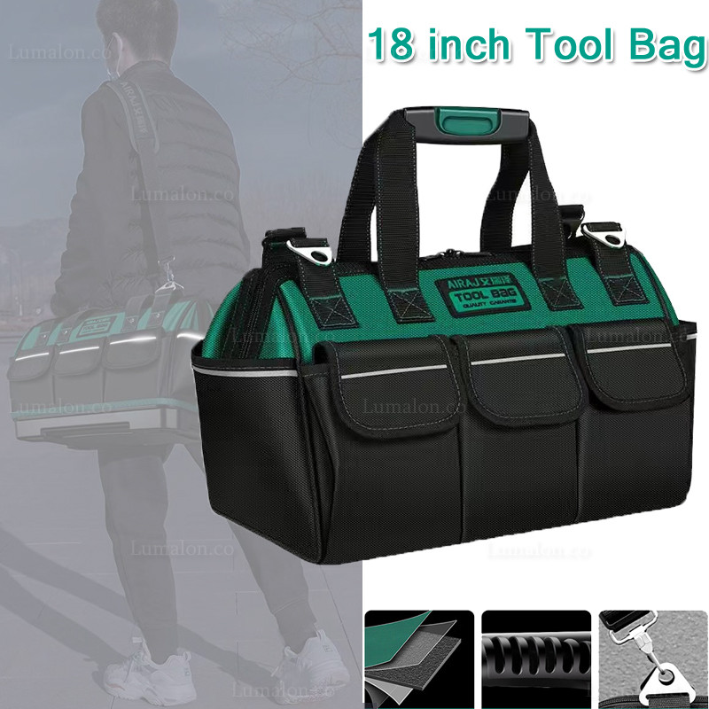 Jual Tool Bags/Tas Perkakas 13/16/18 inch Bahan Kain Oxford Multifungs ...